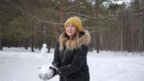 Cold Snowwoman Stock Videos – Royalty-Free HD & 4K Videos | Pond5