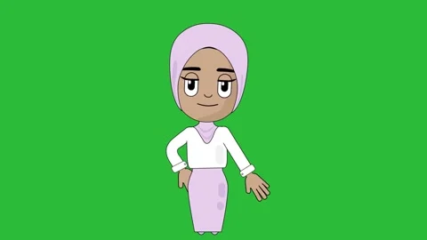 Woman Waiting Animation Character Talkin... | Stock Video | Pond5