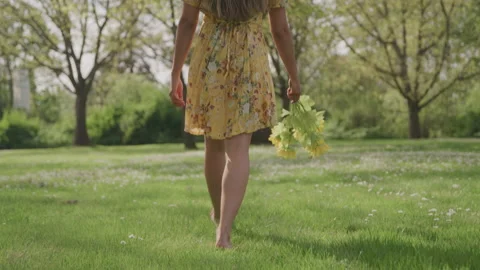 Barefoot Step Flower Stock Videos – Royalty-Free HD & 4K Videos | Pond5