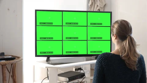 Multi Screen Cctv Stock Footage ~ Royalty Free Stock Videos | Pond5