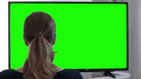 Watching Green Screen Stock Video Footage | Royalty Free Watching Green ...