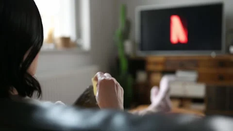 Watching Netflix Stock Videos – Royalty-Free HD & 4K Videos
