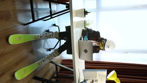 Woman Ski Stock Videos – Royalty-Free HD & 4K Videos