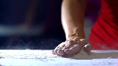 Spill Flour Stock Footage ~ Royalty Free Stock Videos | Pond5