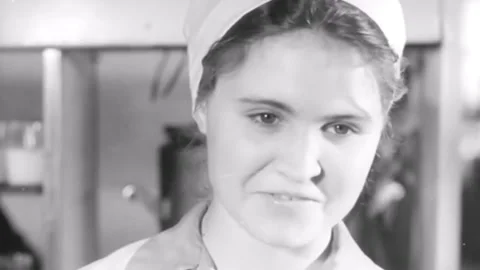 Women self realization in the USSR. 1960... | Stock Video | Pond5