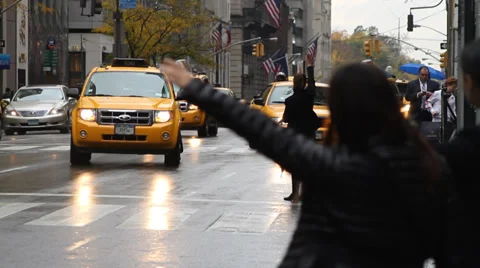 Hail Cab Stock Videos – Royalty-Free HD & 4K Videos | Pond5