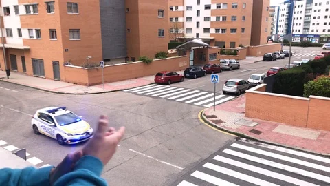 Window Flashing People Stock Videos – Royalty-Free HD & 4K Videos