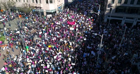 Crowd Of Women Stock Footage ~ Royalty Free Stock Videos | Pond5