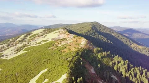 Wonderful landscape from a bird's eye vi... | Stock Video | Pond5