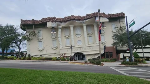 Wonderworks Upside Down Building Museum ... | Stock Video | Pond5