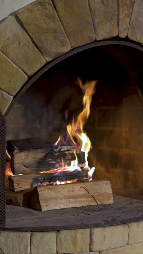 Cozy Fireside Stock Videos – Royalty-Free HD & 4K Videos