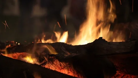 Fire Wood Party Stock Videos – Royalty-Free HD & 4K Videos | Pond5