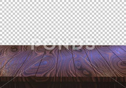 PSD Vorlage: Wood table top isolated on transparent background - PSD ...