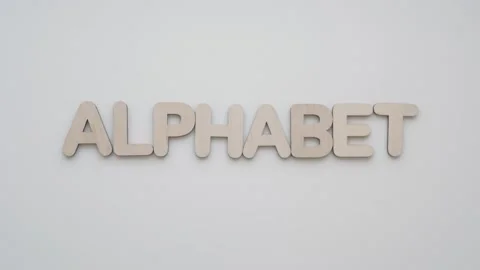Wooden Word English Alphabet, Stop Motio... | Stock Video | Pond5