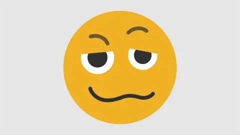 Woozy Face Animated Emoji on Transparent... | Stock Video | Pond5