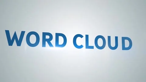 Word Cloud After Effects Templates ~ Projects | Pond5