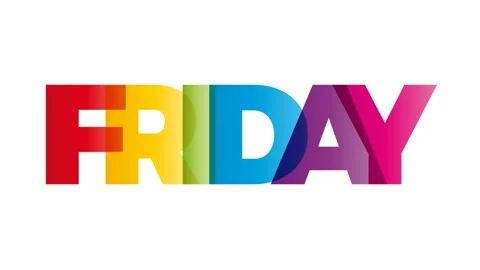 Friday Animated Stock Video Footage | Royalty Free Friday Animated ...