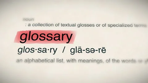 Glossary Stock Video Footage | Royalty Free Glossary Videos | Pond5