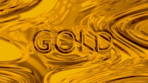 The word gold on a moving background. Li... | Stock Video | Pond5