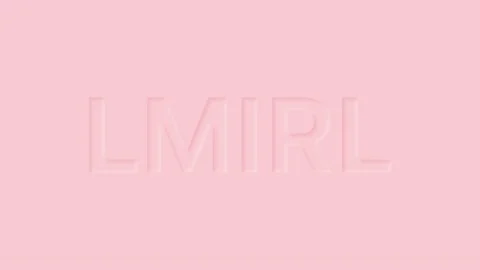 Word LMIRL in pastel color. Trendy neumo... | Stock Video | Pond5