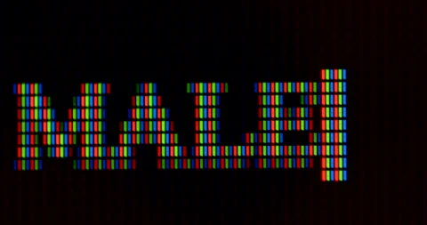 The word male is written in pixel letter... | Stock Video | Pond5