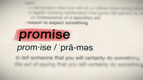 Promise Word Stock Video Footage | Royalty Free Promise Word Videos | Pond5