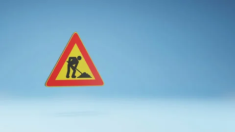 Work in Progress Triangle Spinning on St... | Stock Video | Pond5