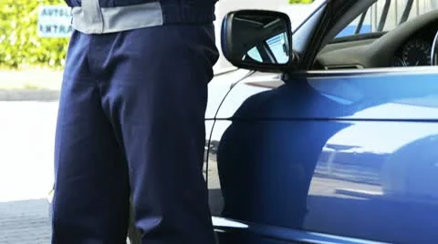 Gas Staion Worker Stock Videos – Royalty-Free HD & 4K Videos