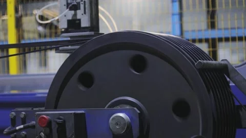 Working mechanism close-up, rotation of ... | Stock Video | Pond5