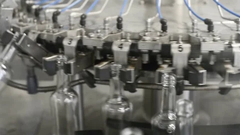 The working mechanism of the machine for... | Stock Video | Pond5