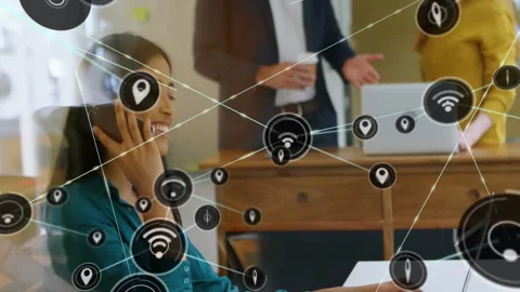 Office Connectivity Stock Videos – Royalty-Free HD & 4K Videos