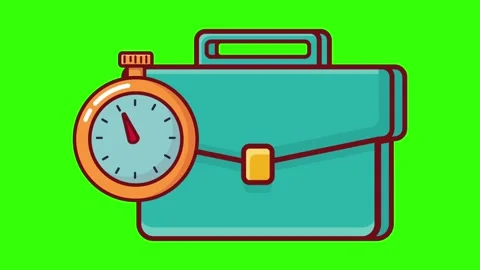 working schedule concept animation on th... | Stock Video | Pond5