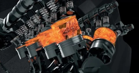 Engine Animation Stock Videos – Royalty-Free HD & 4K Videos