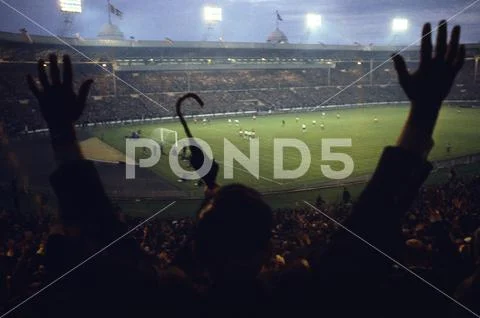World Cup: Wembley Stadium, packed to the rafters, fans roaring as team ...