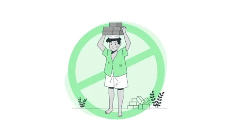 World Day Against Child Labour Animation... | Stock Video | Pond5