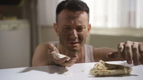 In the world with food crisis and hunger... | Stock Video | Pond5