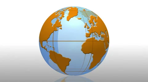 Globe Transition Stock Video Footage | Royalty Free Globe Transition ...