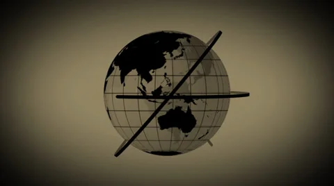 world globe animation - studio backgroun... | Stock Video | Pond5