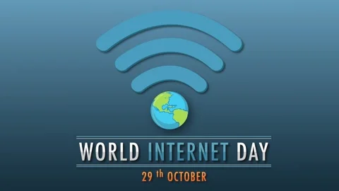 World Internet Day: Animated Banner Cele... | Stock Video | Pond5