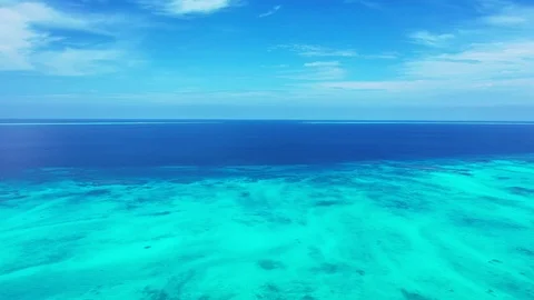 world largest barrier reef , Great Barri... | Stock Video | Pond5