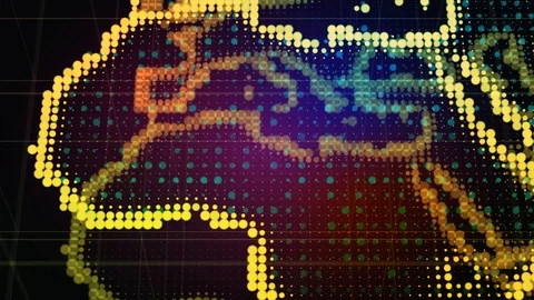 World Map. Animated World map with effec... | Stock Video | Pond5