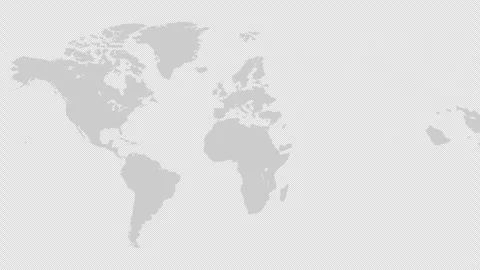 World map animation. Animation of connec... | Stock Video | Pond5