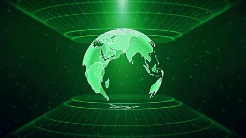 world map animation World map with node ... | Stock Video | Pond5