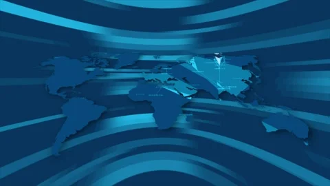 World map backgrounds for News 4k loop a... | Stock Video | Pond5