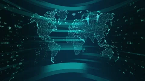 World map backgrounds for News 4k loop a... | Stock Video | Pond5