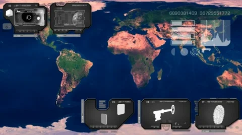 World Map Scan Stock Video Footage | Royalty Free World Map Scan Videos ...