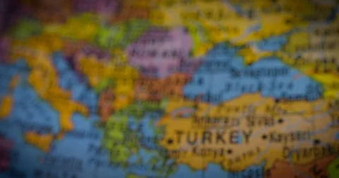 World map with Egypt country map | Stock Video | Pond5