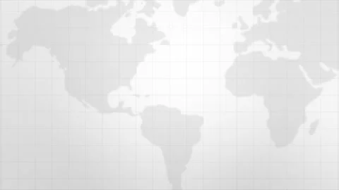 World map on the grid background | Stock Video | Pond5