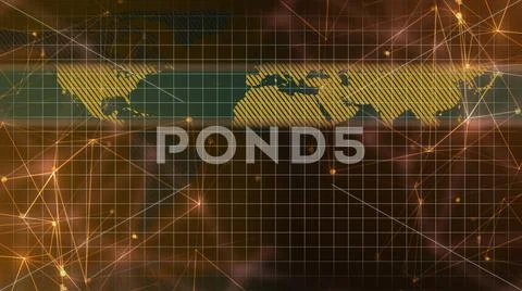 World map with grid line. Grid line world map news background.: Royalty ...