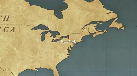 New York World Map Stock Videos – Royalty-Free HD & 4K Videos | Pond5